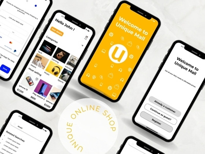 Unique mall by AROO_UI on Dribbble