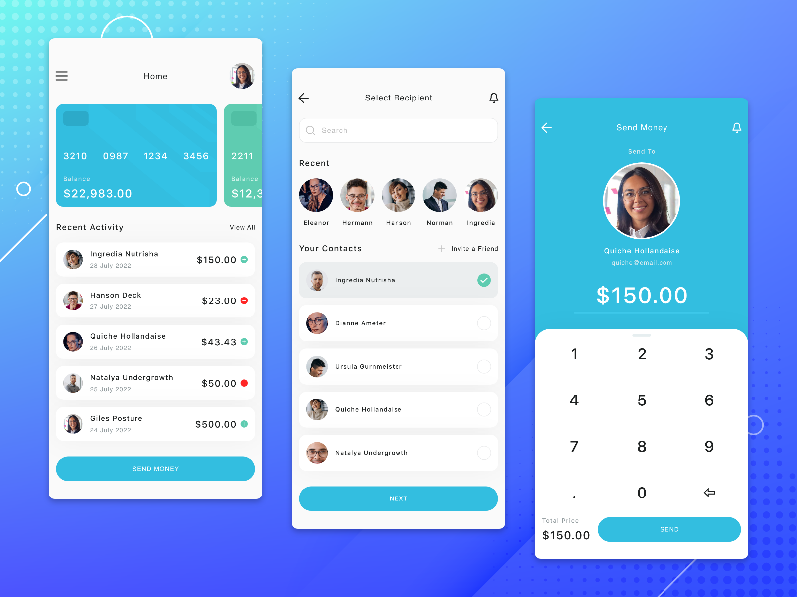 UPI Payment App Concept by WebDesk Solution on Dribbble