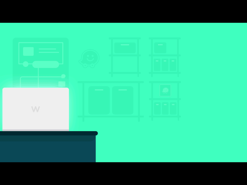 Waze Local Animation 1 by Charlie Green for Phantom on Dribbble