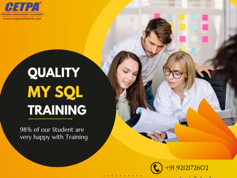 Join No1 My SQL Training with 100% Placement by Cetpa Infotech on Dribbble
