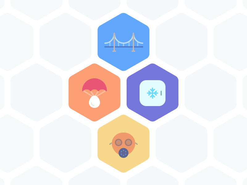 Science Challenge Badges by Ryan McLaughlin for Substantial on Dribbble