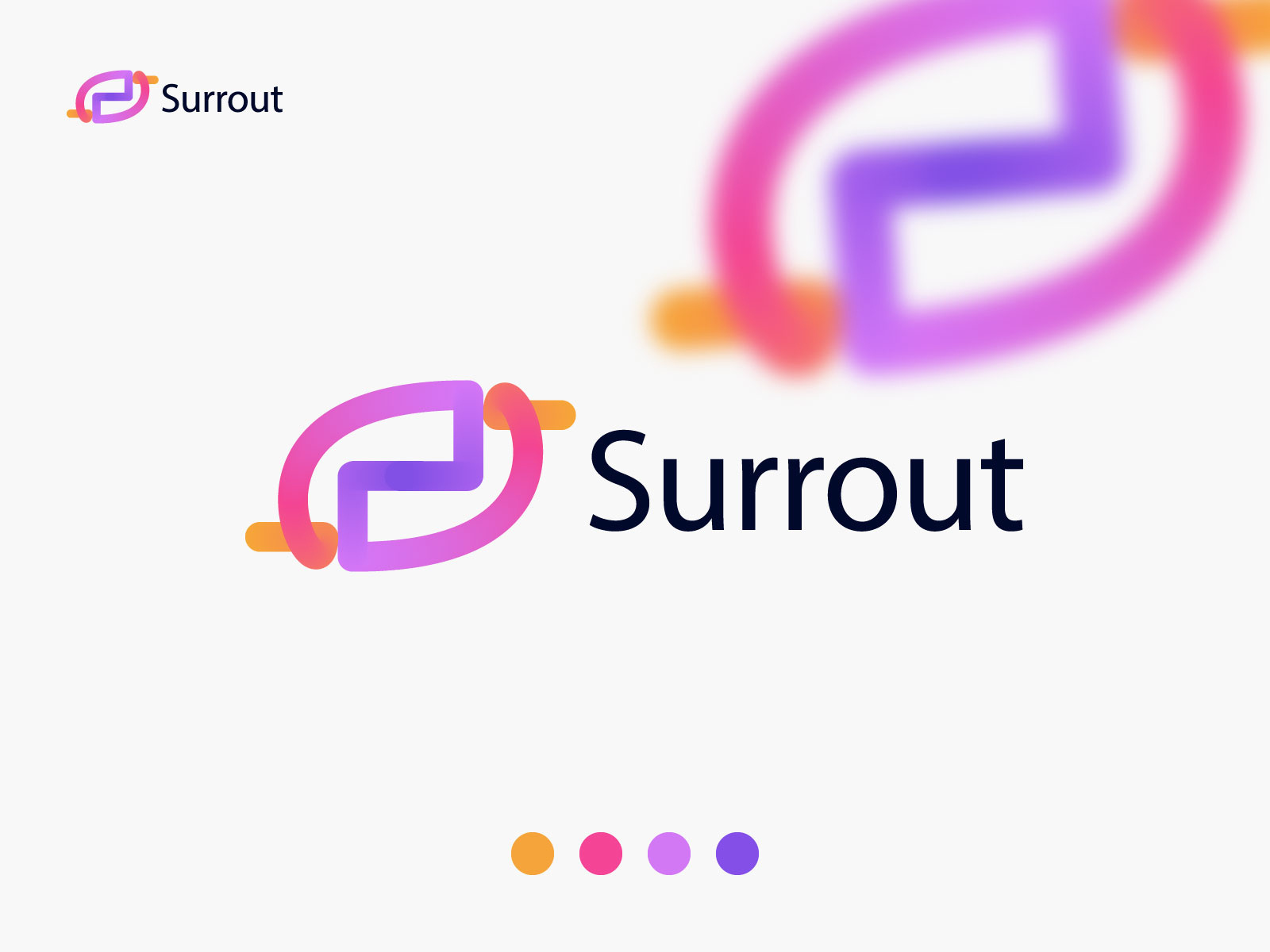 Surrout logo design by Sorna Akther - Logo design on Dribbble