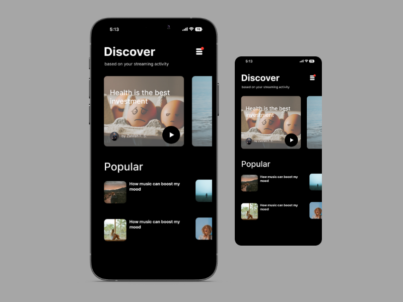 My Skill - Mini Portfolio by Zahrah Firyal Salma on Dribbble
