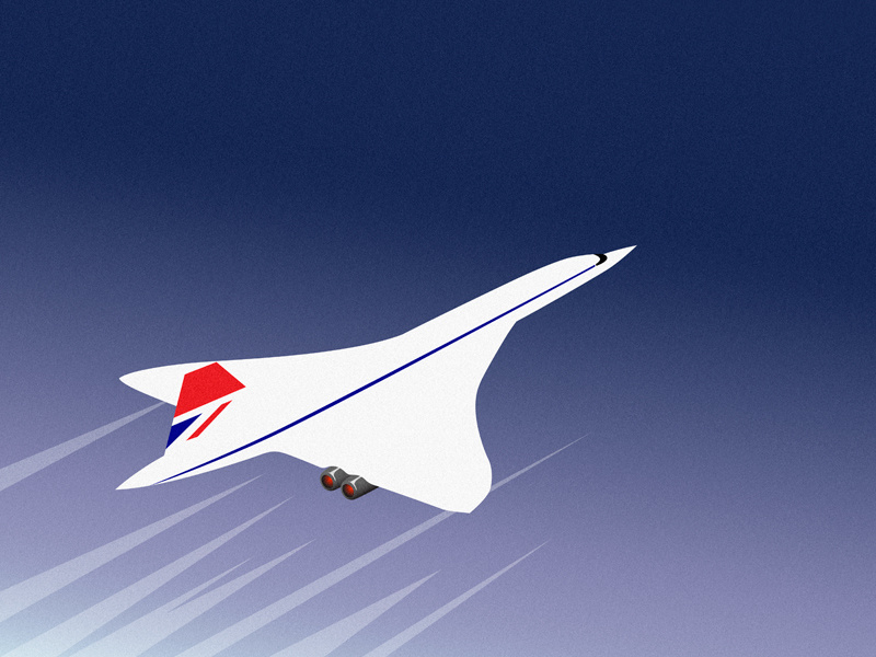 Concorde 1976-2003 by S H Lee on Dribbble