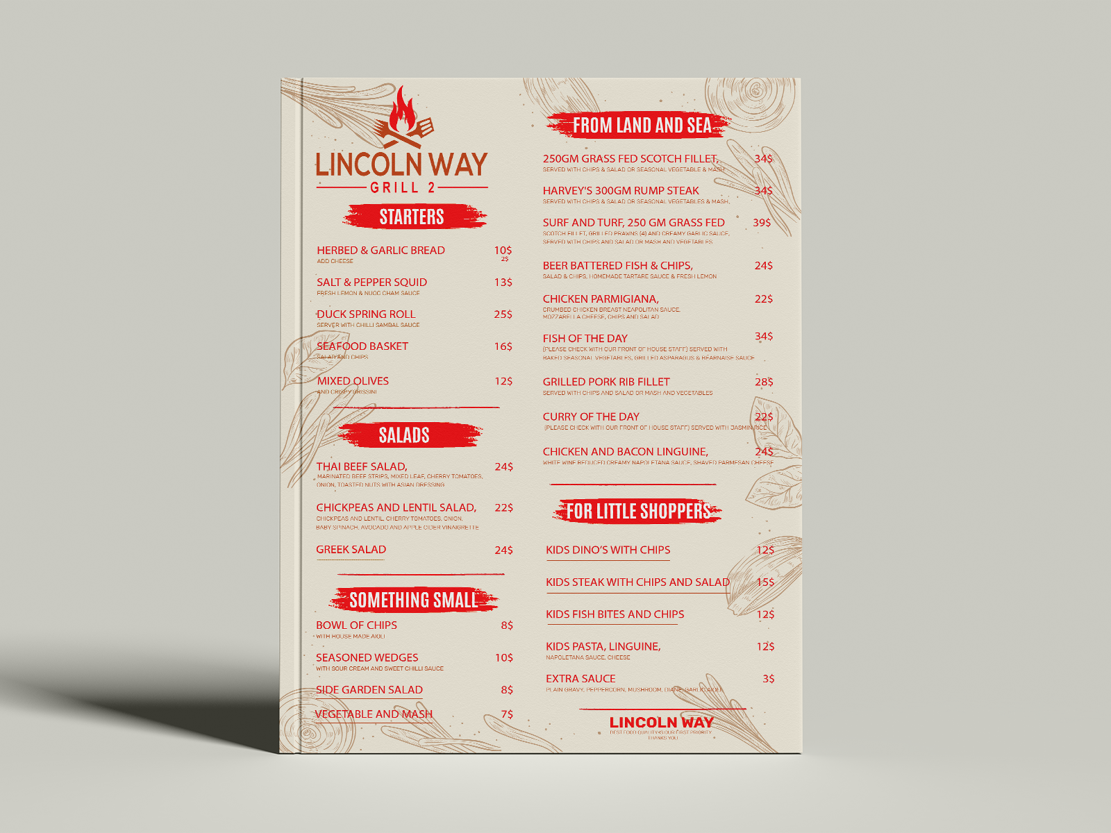 resturant menu design by Md. Mohsin Hasan on Dribbble