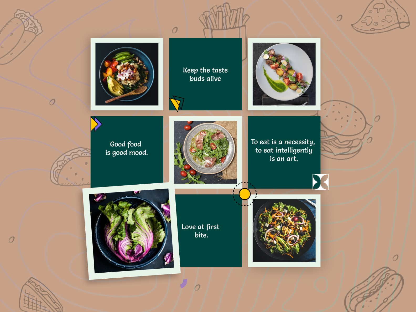 Food Court Carousel Design by LYBCOUK on Dribbble