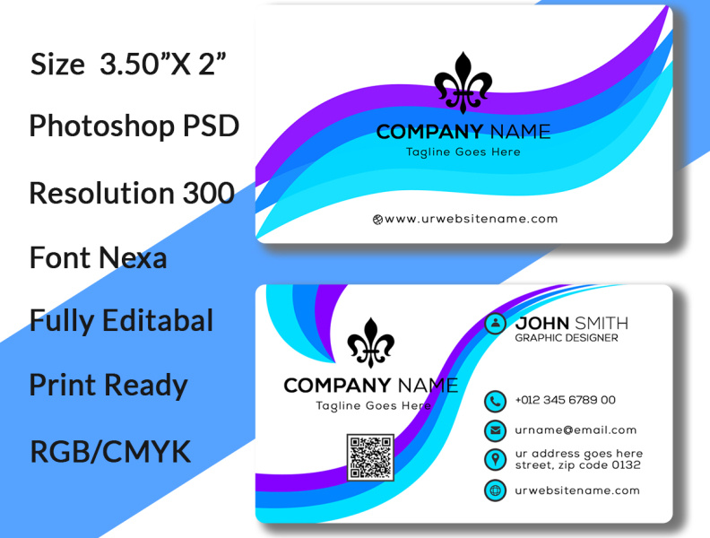 Modern Business Visiting Card/ Normal Visiting Card Design by Komol ...