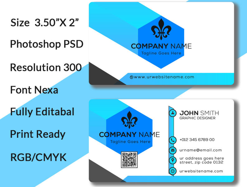 Modern Business Visiting Card/ Digital Visiting Card Design by Komol ...