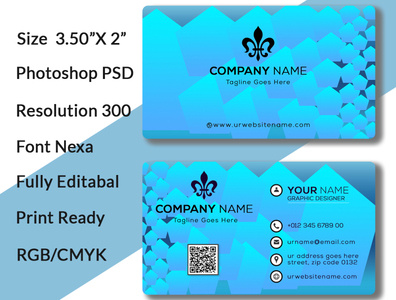 Modern Business Visiting Card/ Formal Sky Visiting Card Design by Komol ...