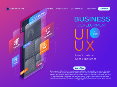 Modern Abstract Background| UI UX Background Design by Komol Khan on ...