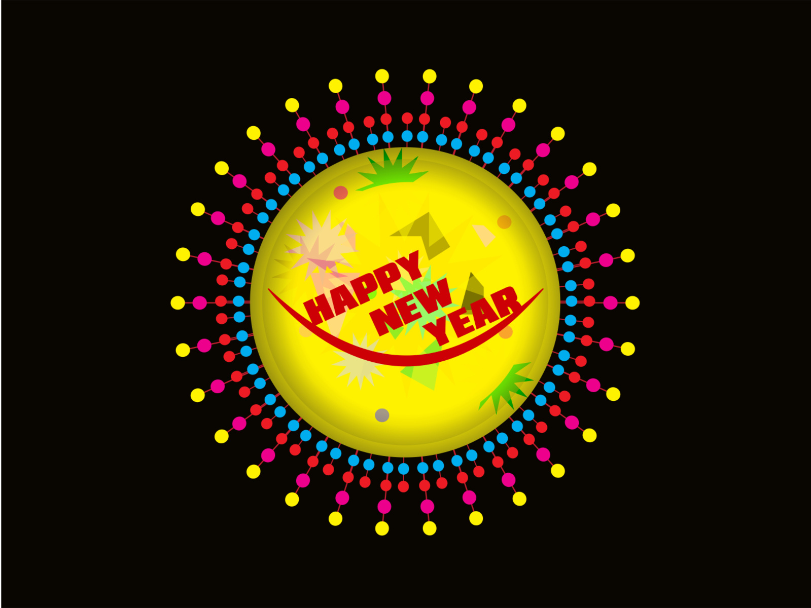 new year card designs by Md. Ibrahim Bin Khalil on Dribbble
