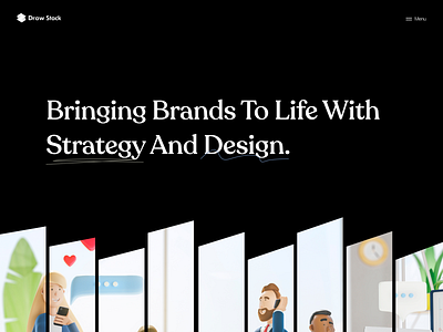 Draw Stack Website by Imran Molla for Wavespace - UI/UX Design Agency ...