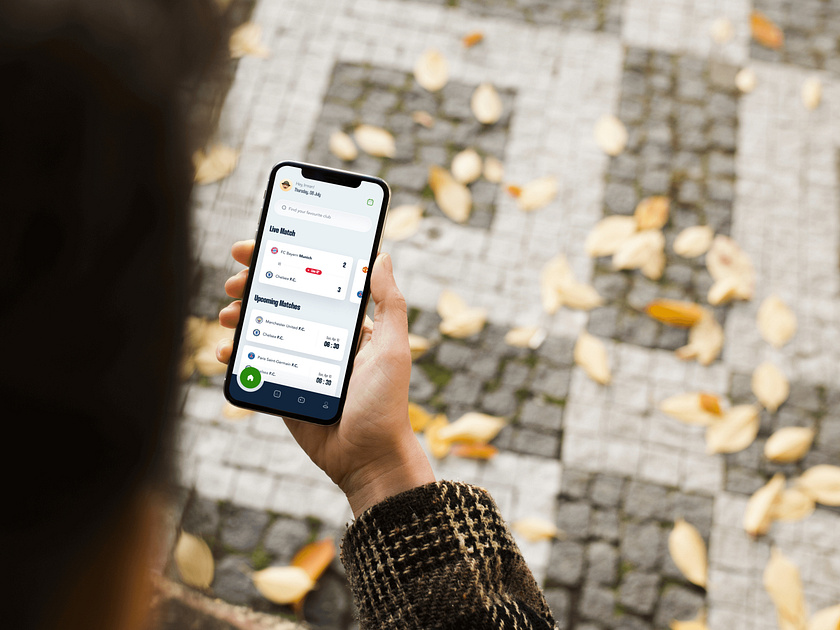 Football | Soccer Live Scores App by Imran Molla for Orizon: UI/UX ...