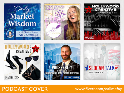 Podcast Cover Art Design by Fay on Dribbble