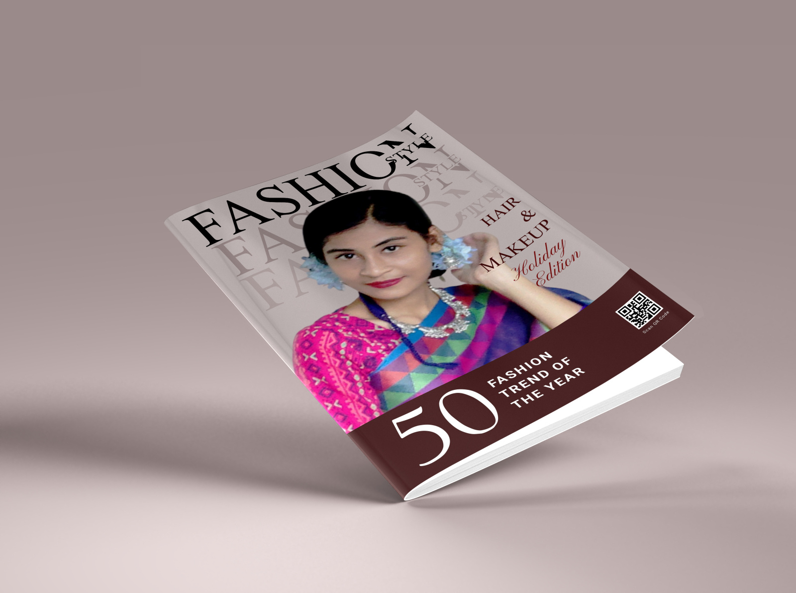 Dribbble - Magazine_cover.jpg by Nusrat Jahan