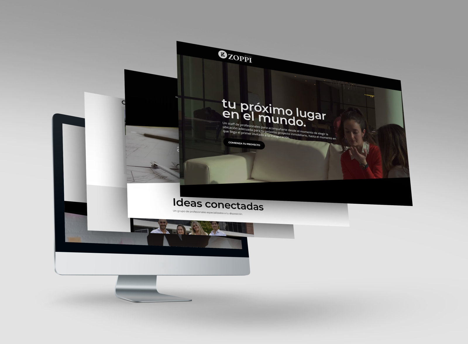 Grupo Zoppi - Web Desing by Carlos on Dribbble