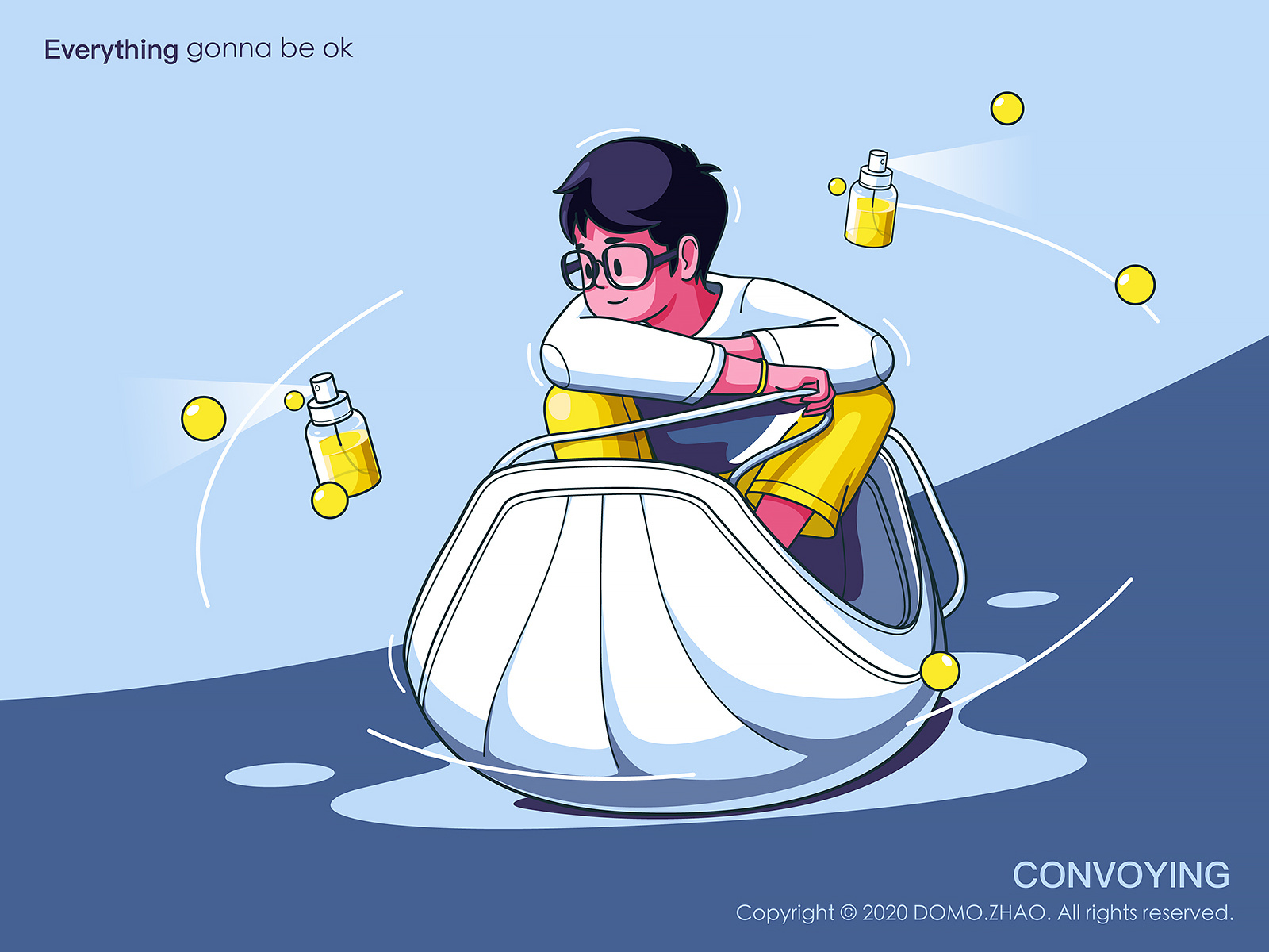 Convoying by Domo Zhao on Dribbble