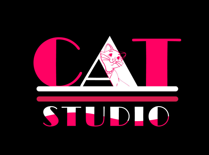 Cat Studio Logo by MUHAMMAD AHMAD on Dribbble