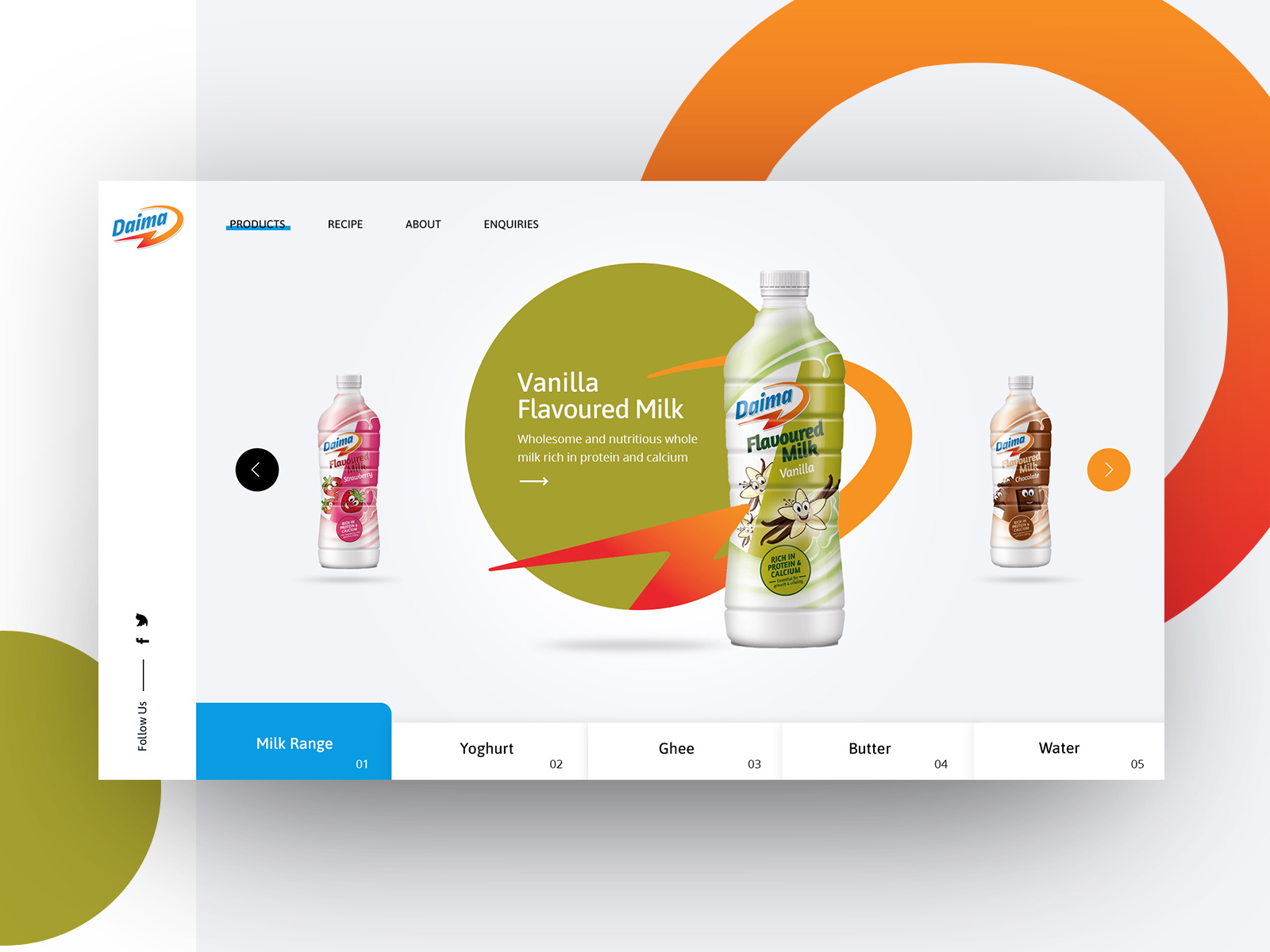 Daima Product Page by Frankline May on Dribbble