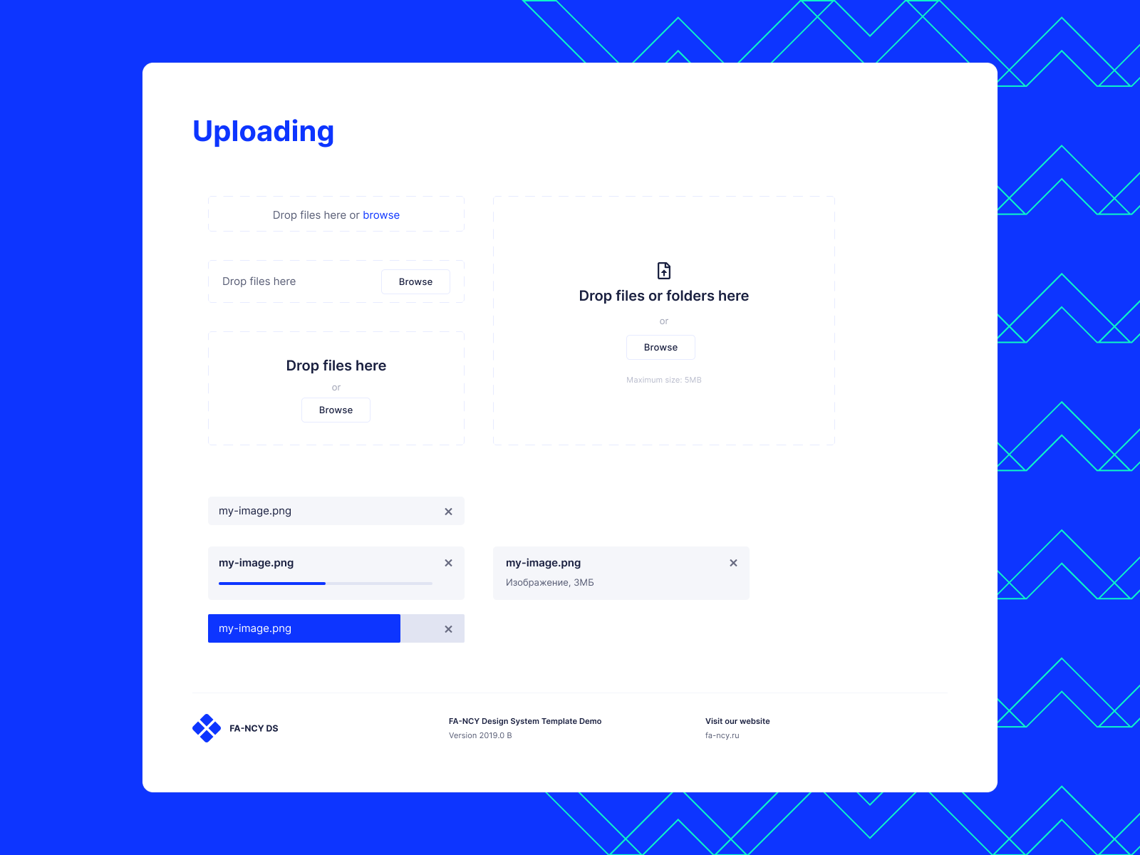 Uploading Components Design System By Daniil F On Dribbble