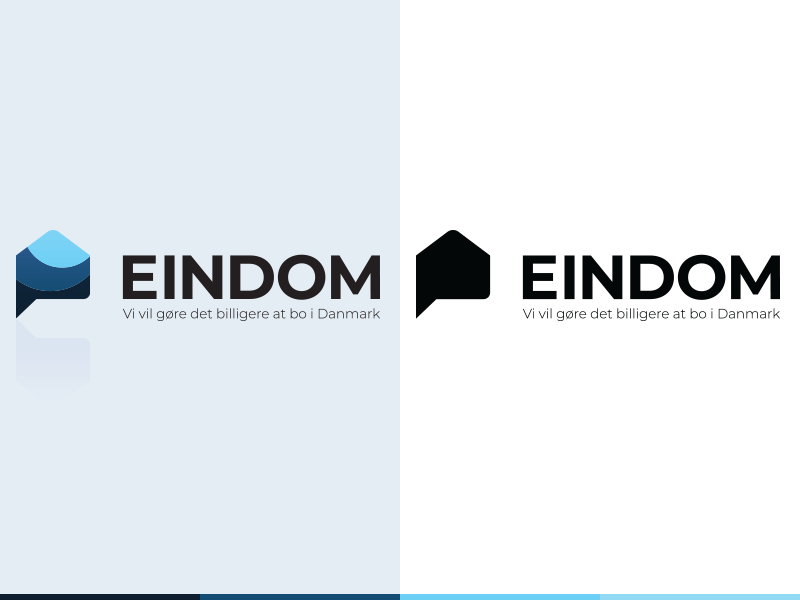Eindom Logo by Nils Pedersen on Dribbble