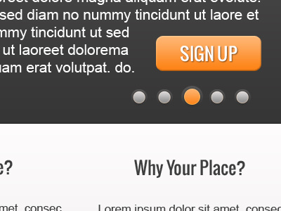 Sign up & Buttons by Harry simpson on Dribbble