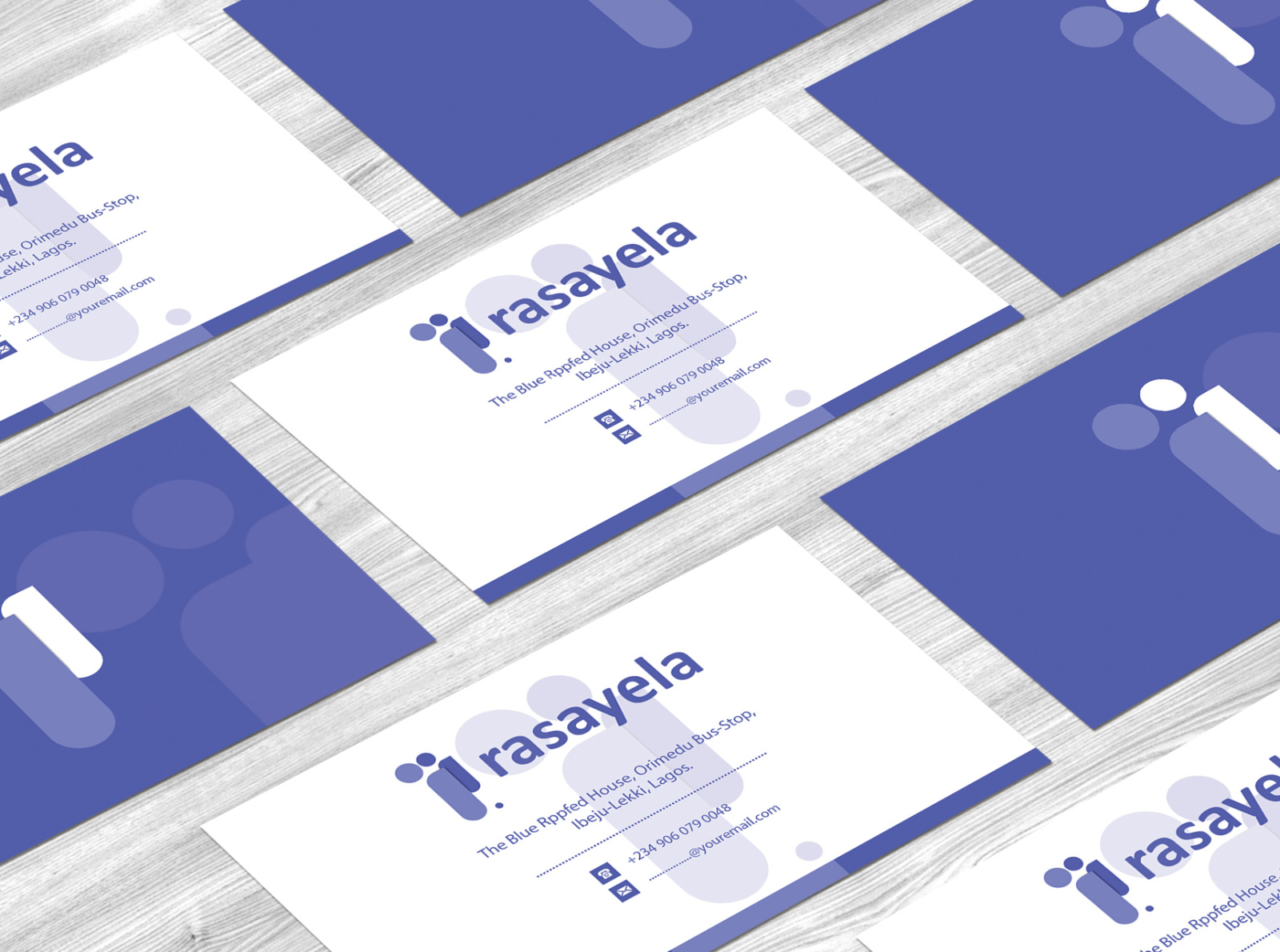Business card design by Toheeb Abdullahi on Dribbble