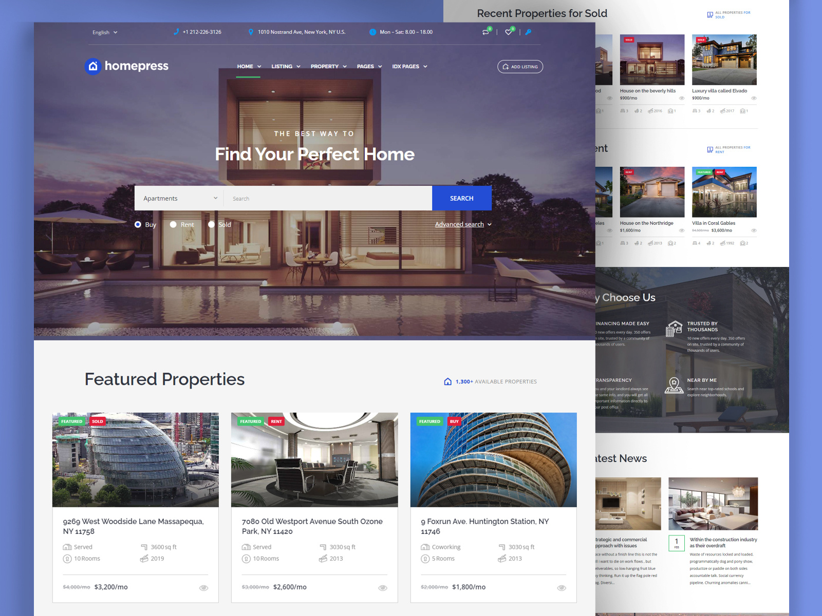 Real Estate Website Design by Deft Digital on Dribbble