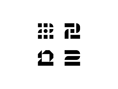 Number 2 Logo by Dylan Menke on Dribbble