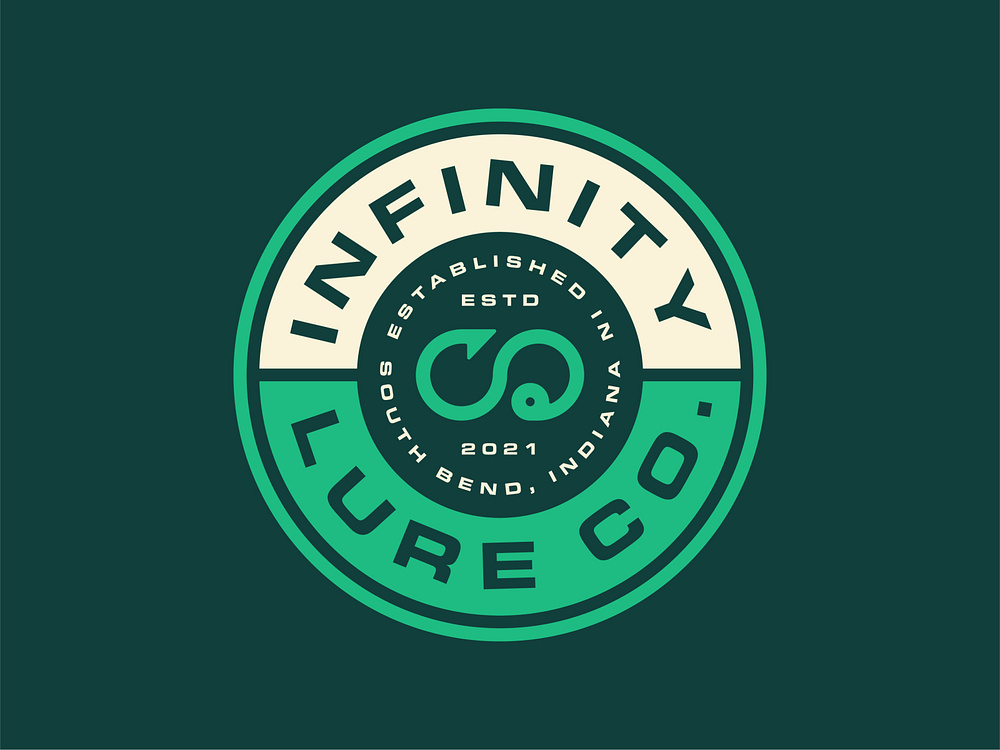 Infinity Fishing Logo by Dylan Menke on Dribbble