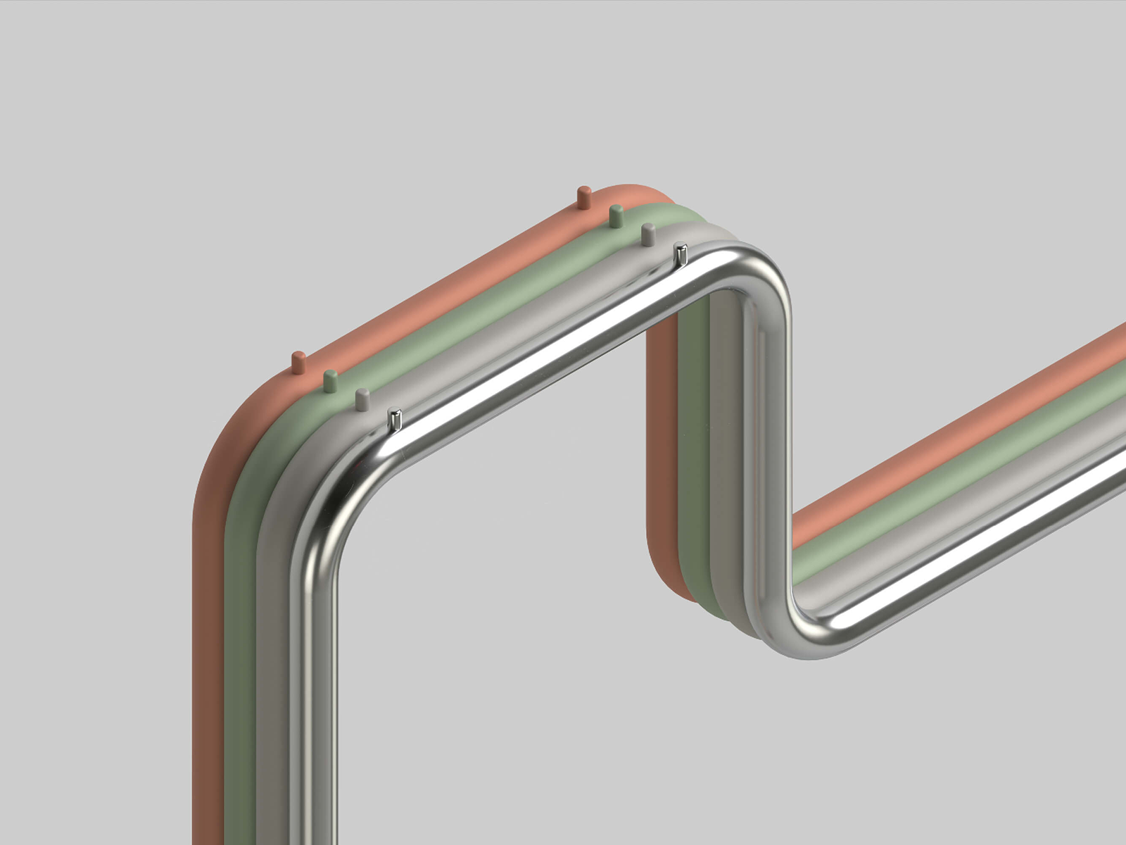 Flow - Modular Clothing Rack System by Ozan Akkoyun on Dribbble