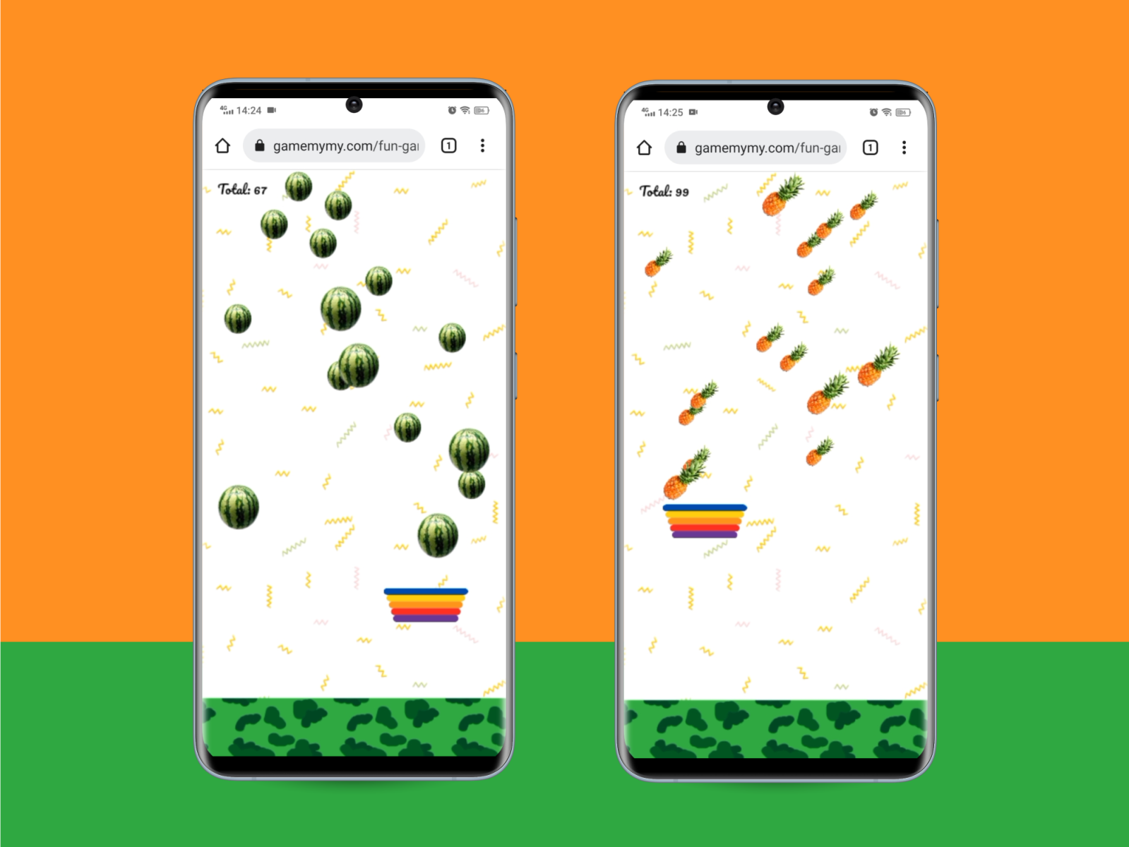 Fruit fun game by Mia on Dribbble