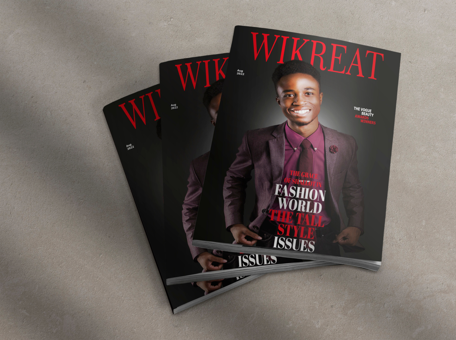 MAGAZINE COVER by KELVIN BLESSED on Dribbble