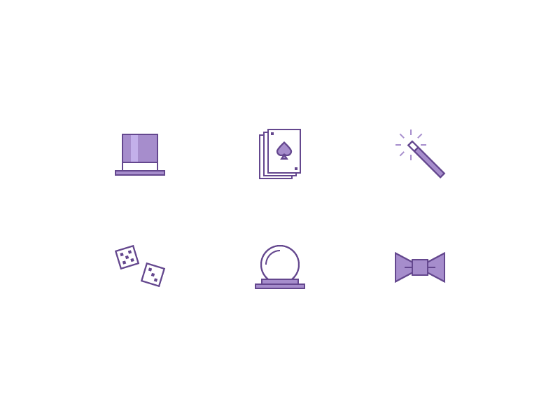 Magic Icon Set by Kyle Adams on Dribbble