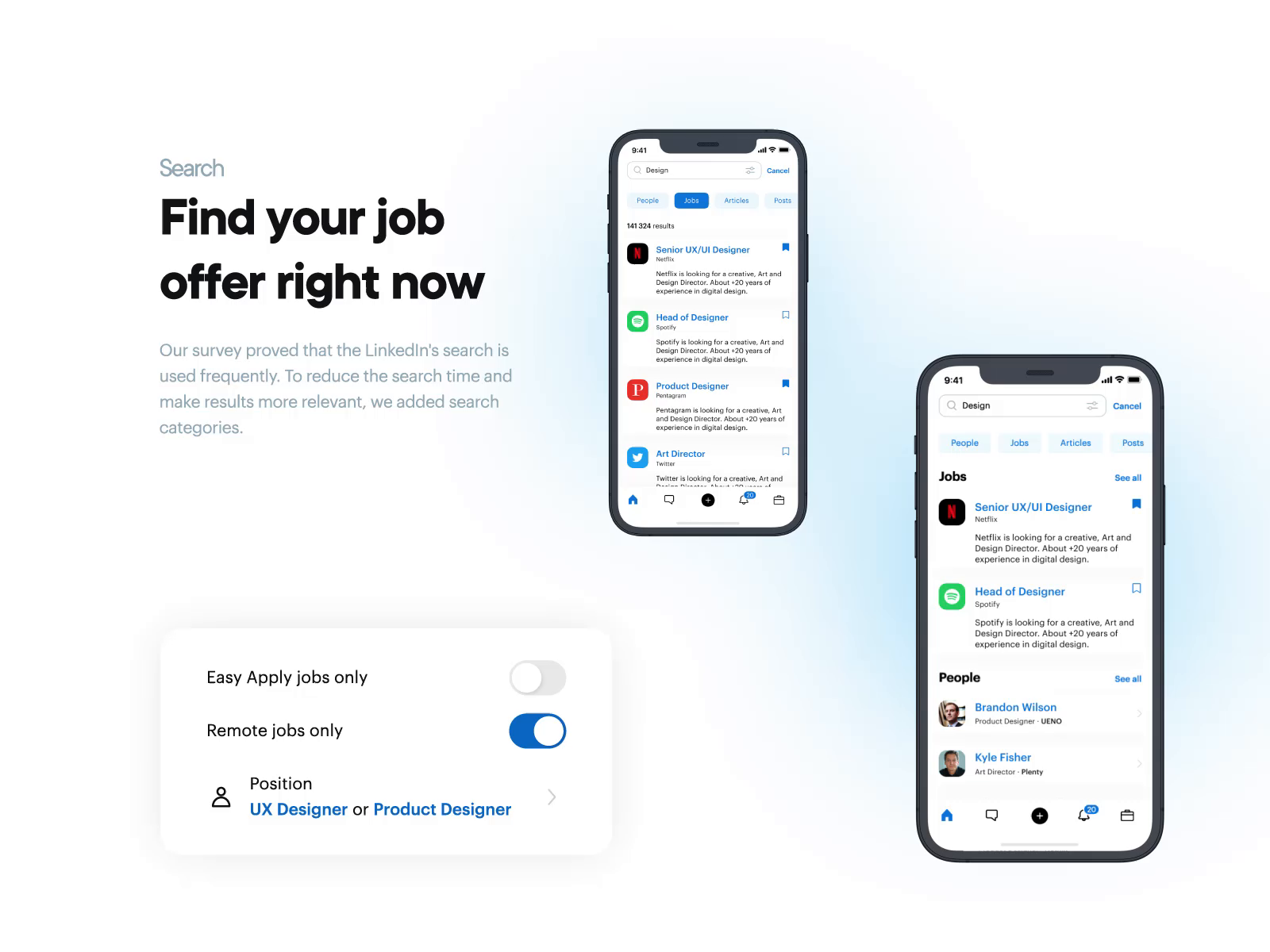 New Linkedin Job Offer Shot by Hexagon Agency on Dribbble
