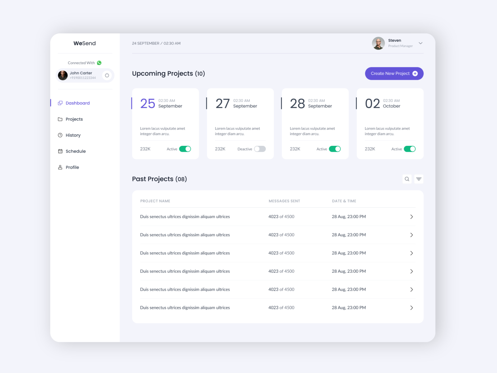 White & Grey Dashboard UI Design by Usman⚡️ on Dribbble