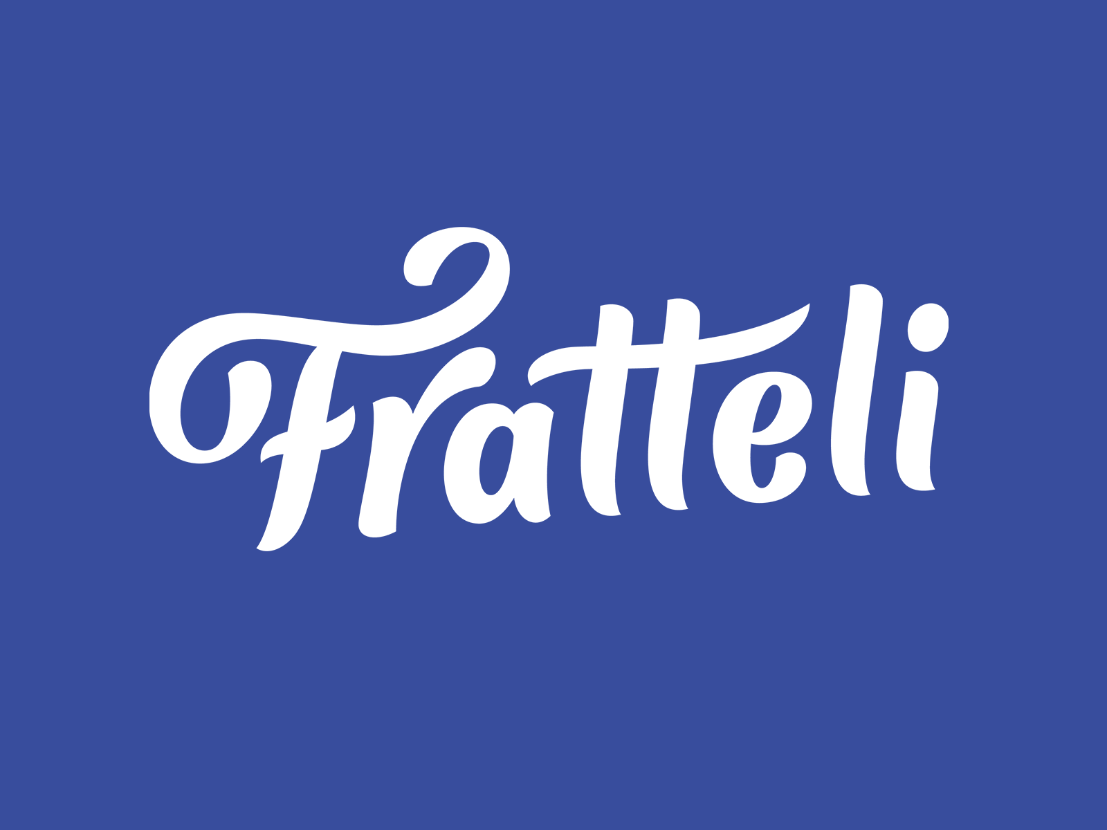 Fratteli - Italian Gelato by Lance on Dribbble