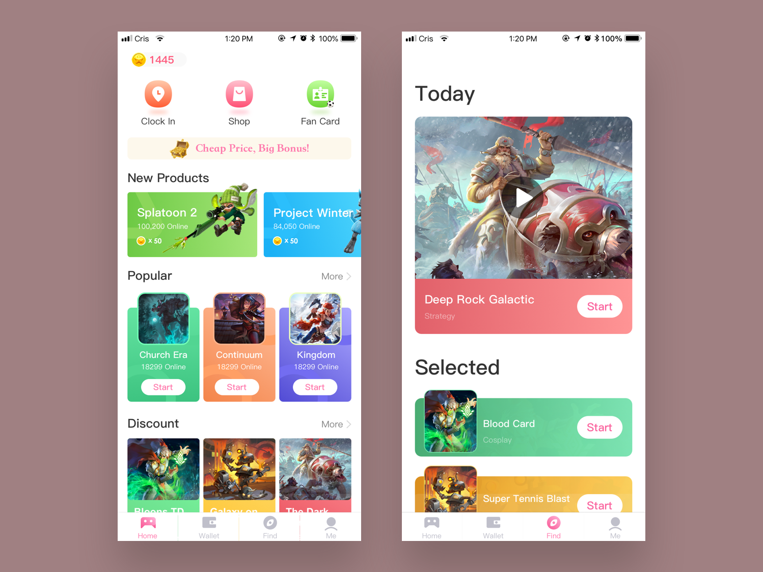 Game Ui by cris on Dribbble