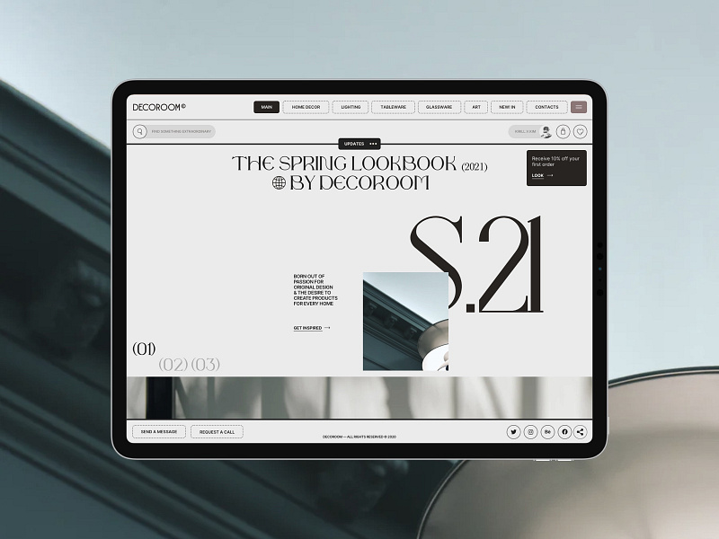 Decoroom v.2 by Kirill Kim on Dribbble