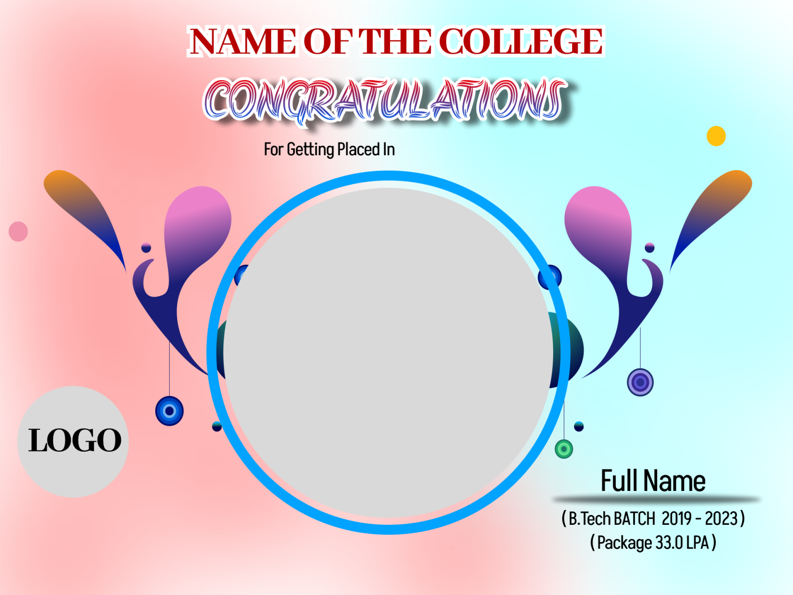 Placed Student Design by Rajesh G on Dribbble