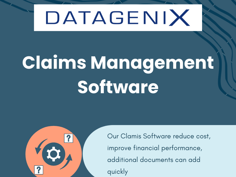 Dribbble - Claims Management Software DataGenix.png by Data Genix