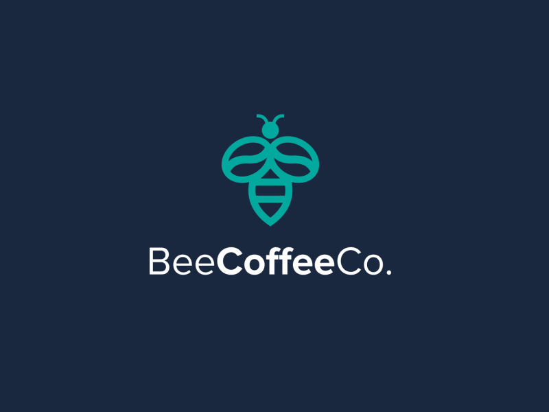 Bee Coffee Co Logo by MD Bodiuzzaman on Dribbble