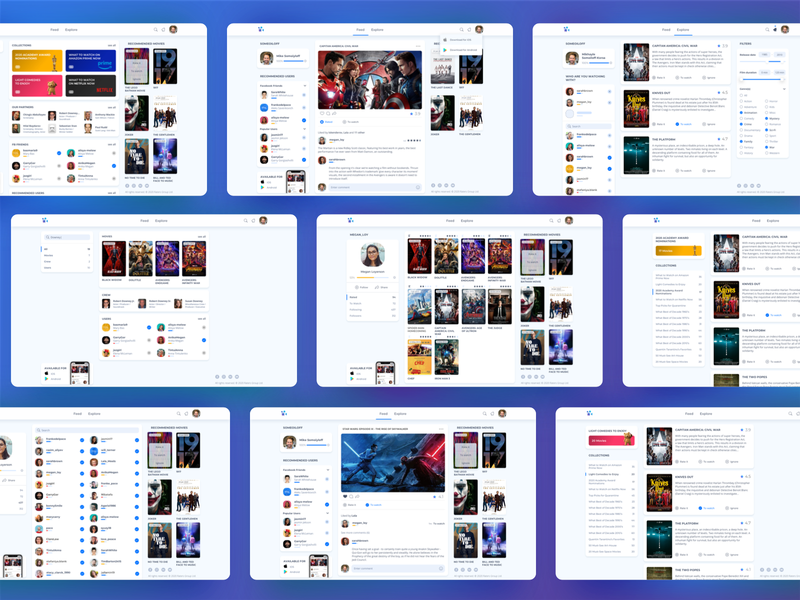 Raters Behance Case by Tetracode on Dribbble