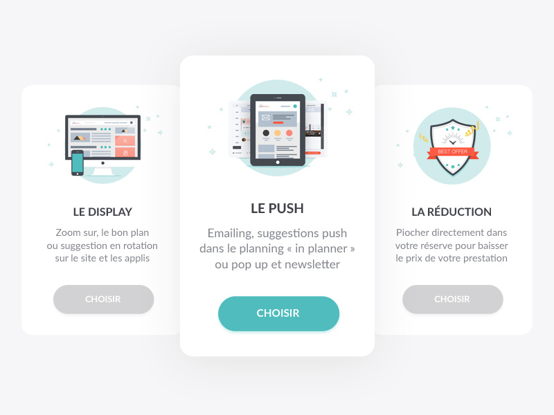 UI product cards by Laura S. on Dribbble