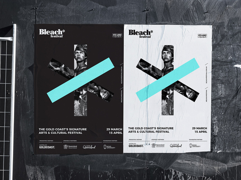 Bleach* Festival 2018 Posters by Todd Clausen on Dribbble