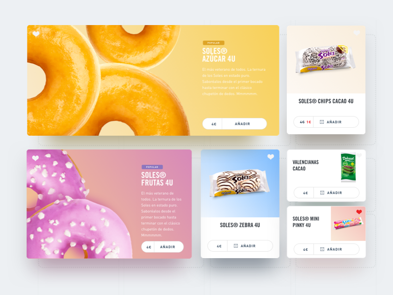 Card Grid System by Carlos March on Dribbble
