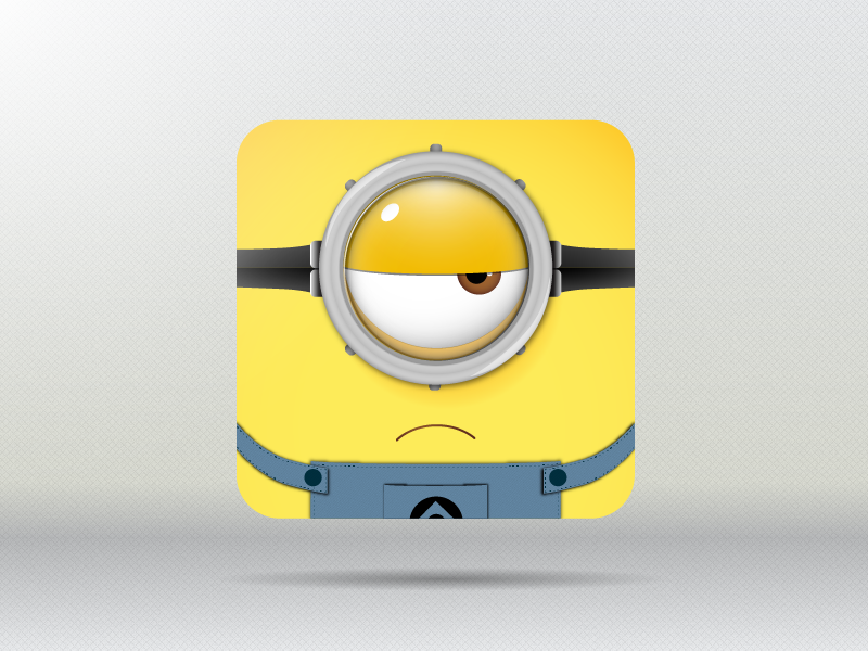 Minion Icon by Ben May on Dribbble