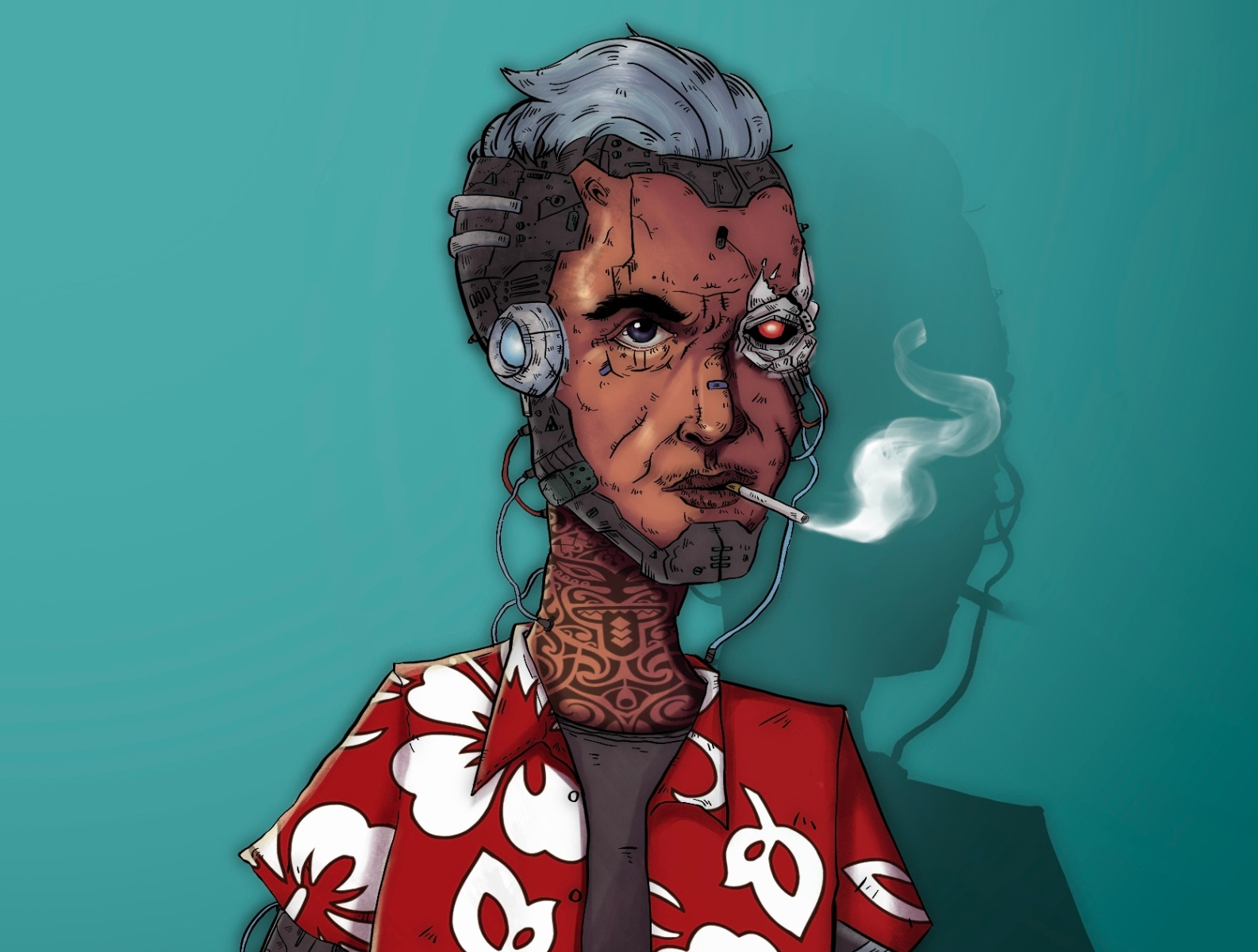 Cyborg by Sabin Shrestha on Dribbble