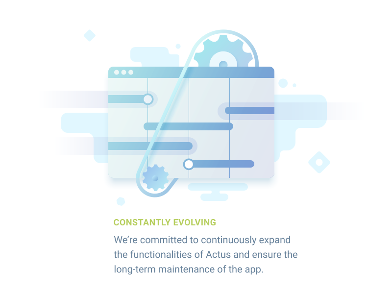 Constantly Evolving Product by Alexander Kirillov on Dribbble