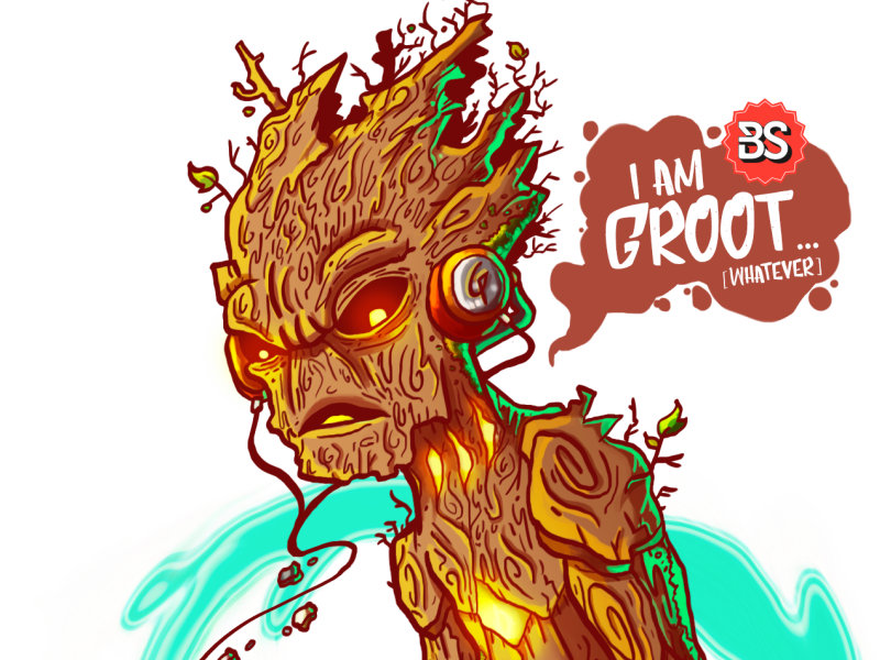 I am Groot... by Bastian Restrepo on Dribbble